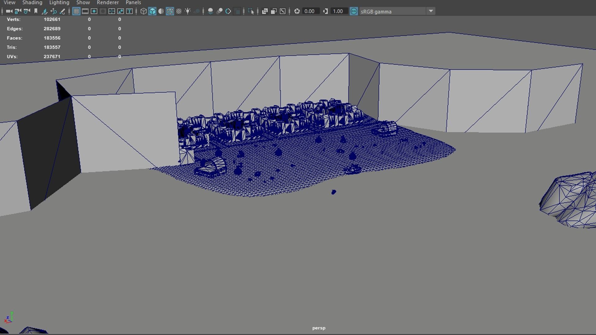 3D model Summer Beach Environment VR / AR / low-poly | CGTrader