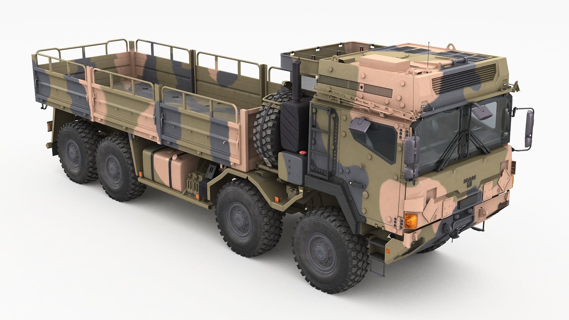 MAN HX77 Armor 3D model | CGTrader