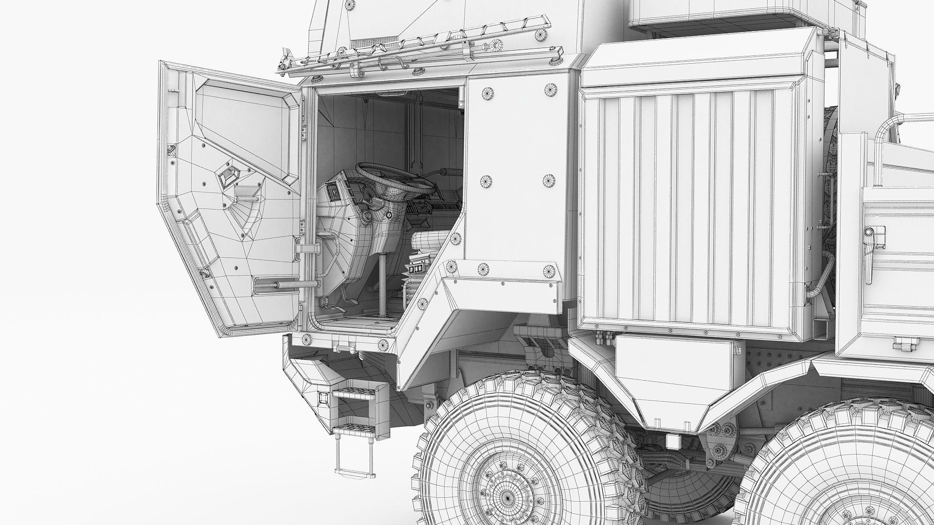 MAN HX77 Armor 3D model | CGTrader