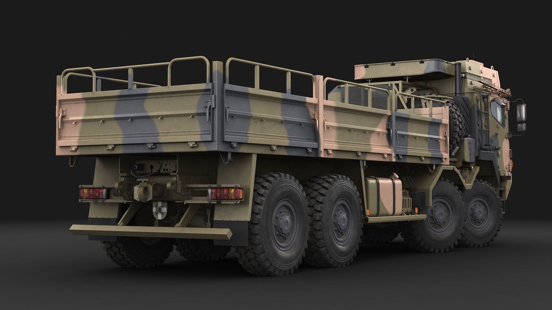 MAN HX77 Armor 3D model | CGTrader