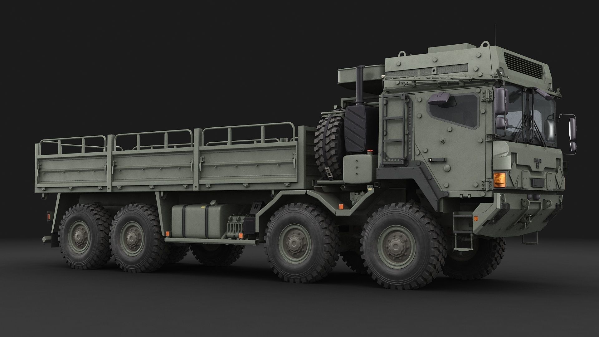 MAN HX77 Armor 3D model | CGTrader