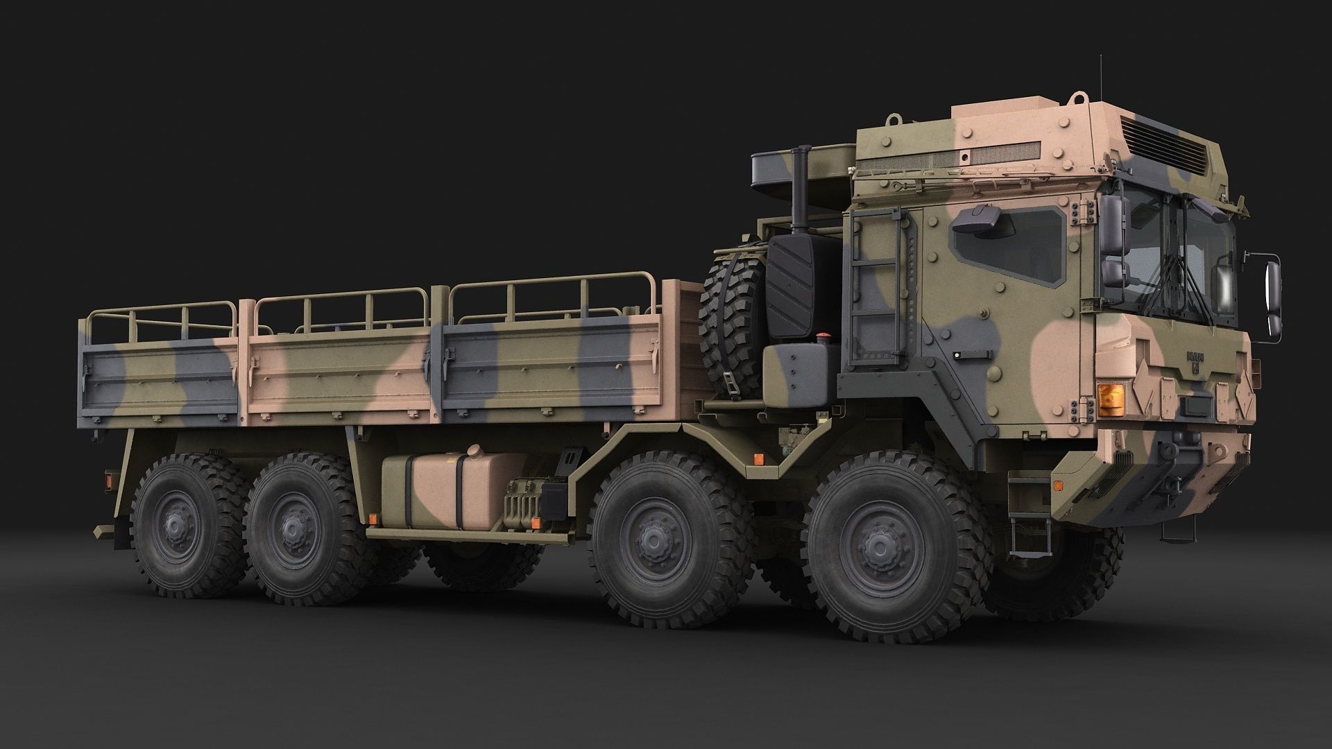 MAN HX77 Armor 3D model | CGTrader