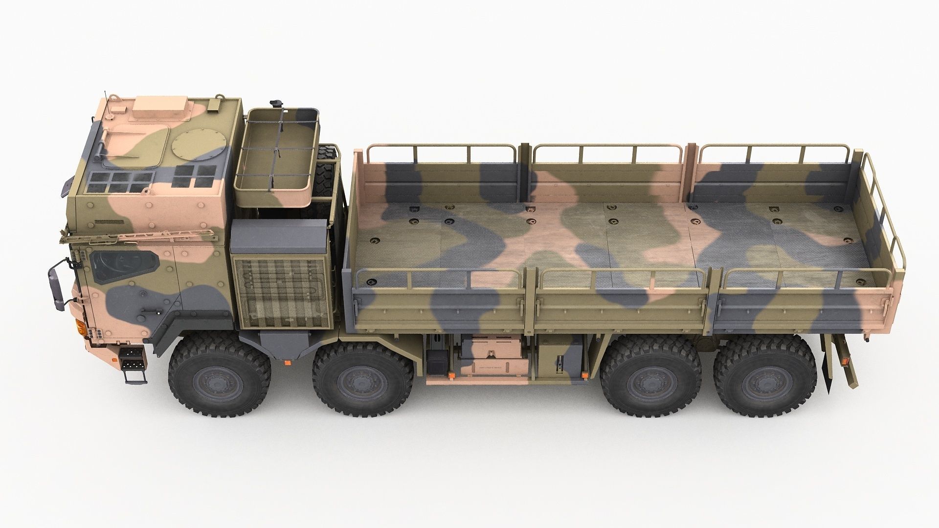 MAN HX77 Armor 3D model | CGTrader