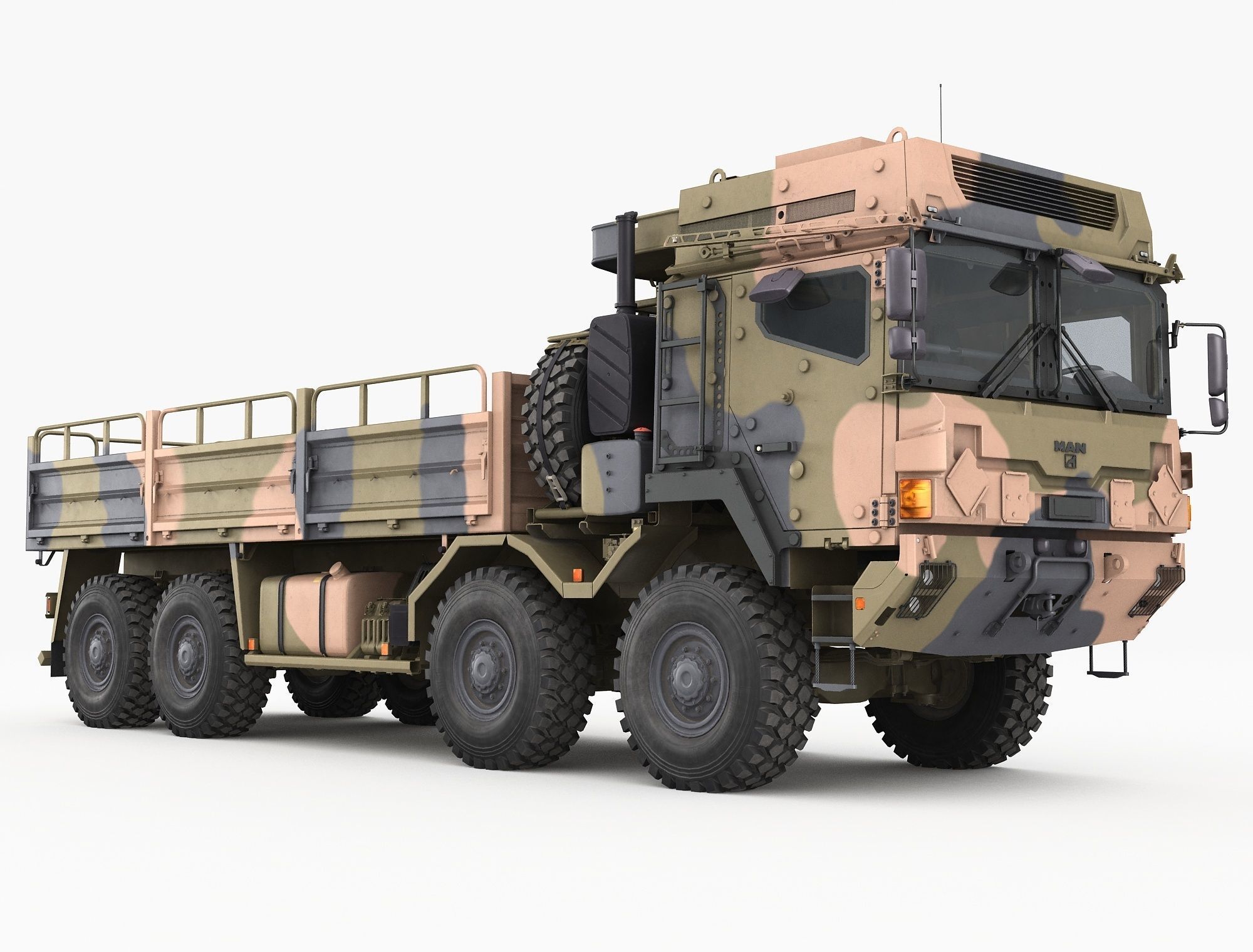 MAN HX77 Armor 3D model | CGTrader