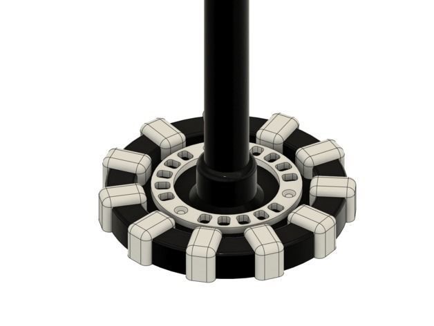 Arc Reactor Helmet Stand free 3D model 3D printable | CGTrader