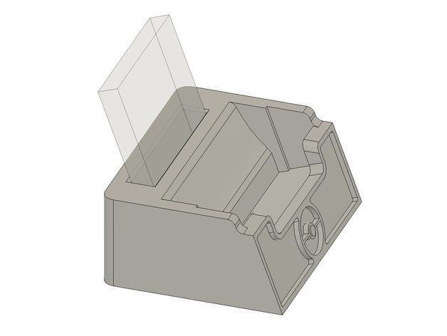 Gameboy Colour Stand-W Game Cartridge Slot free 3D model 3D printable ...