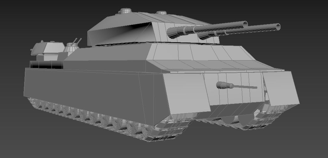 Ratte tank 3D model | CGTrader