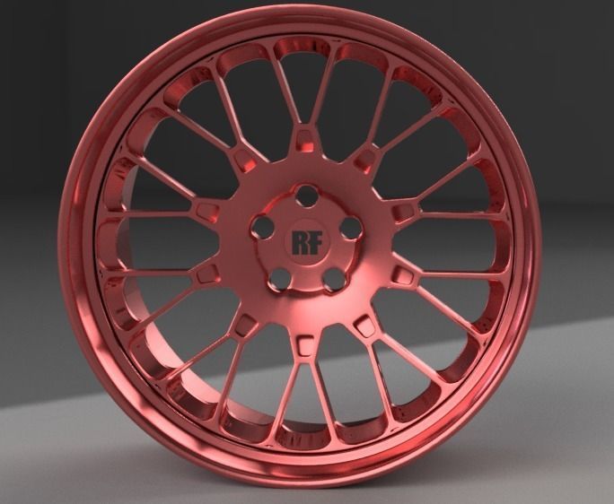Rim ritform 3D model rigged | CGTrader
