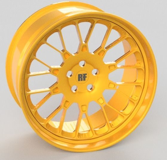 Rim ritform 3D model rigged | CGTrader