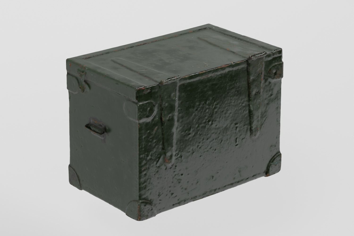 3D model WW2 Military Field Telephone Box 3D scan PBR 4K textures VR ...