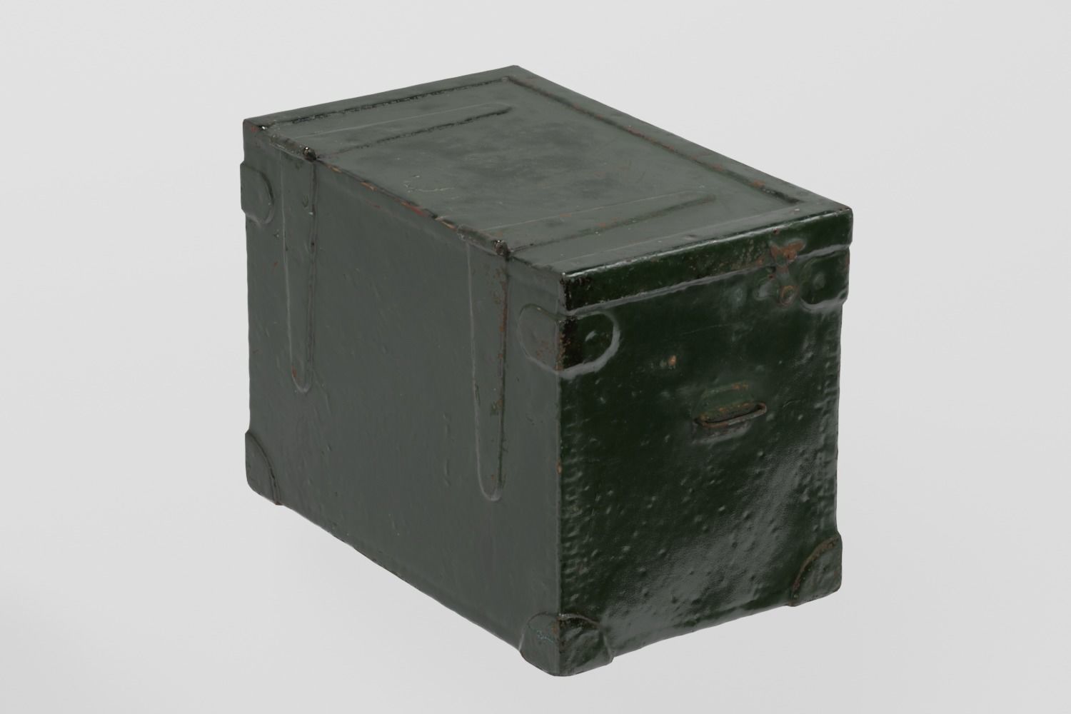 3D model WW2 Military Field Telephone Box 3D scan PBR 4K textures VR ...