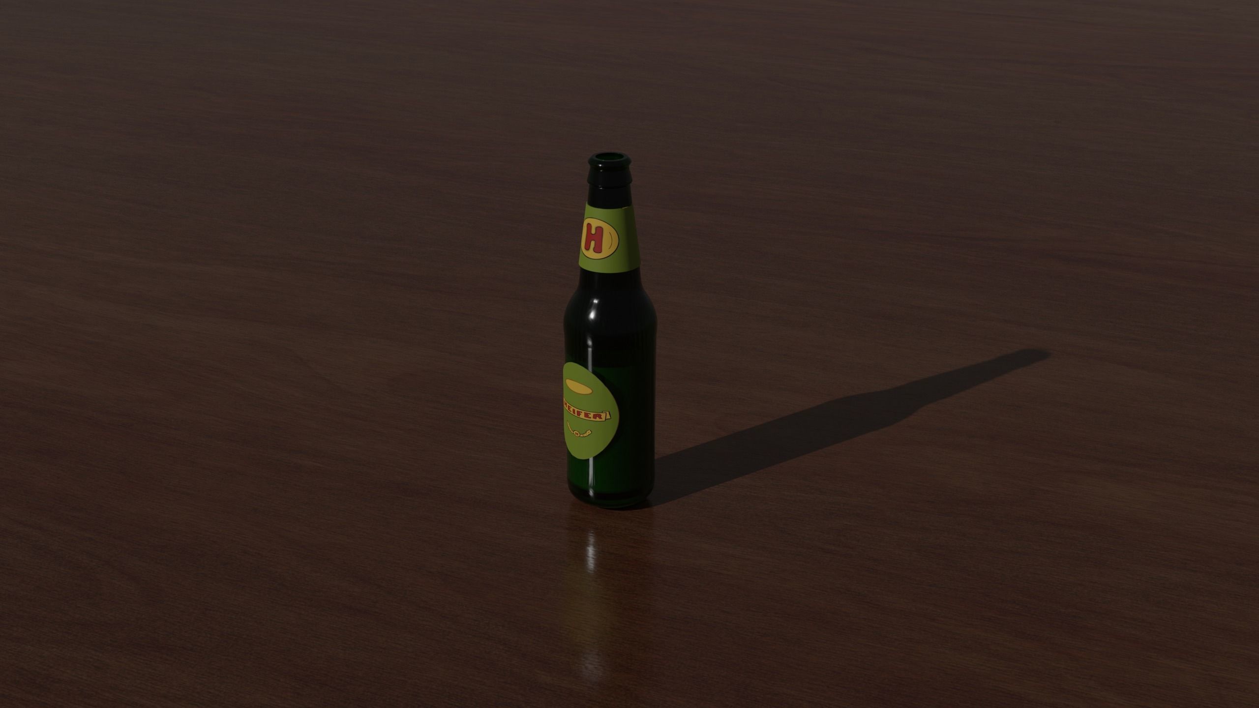 Beer Bottle free 3D model | CGTrader