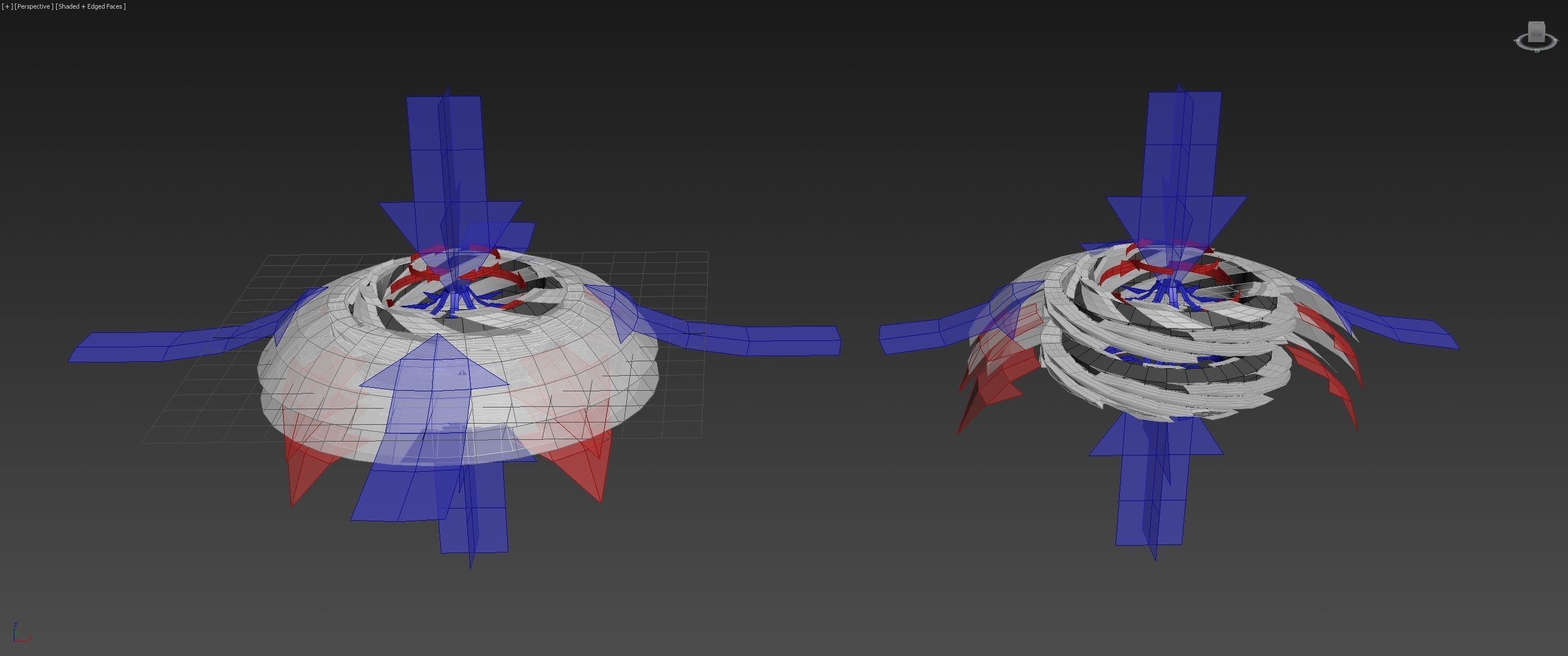 Double Inverted Coanda Motor - Concept 3D model | CGTrader