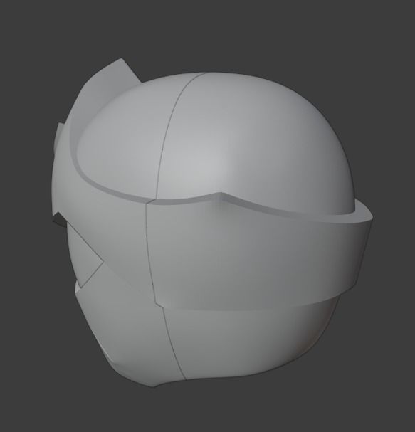 Kaizoku Sentai Gokaiger Gokai red 3D Printable cosplay Helmet 3D model ...