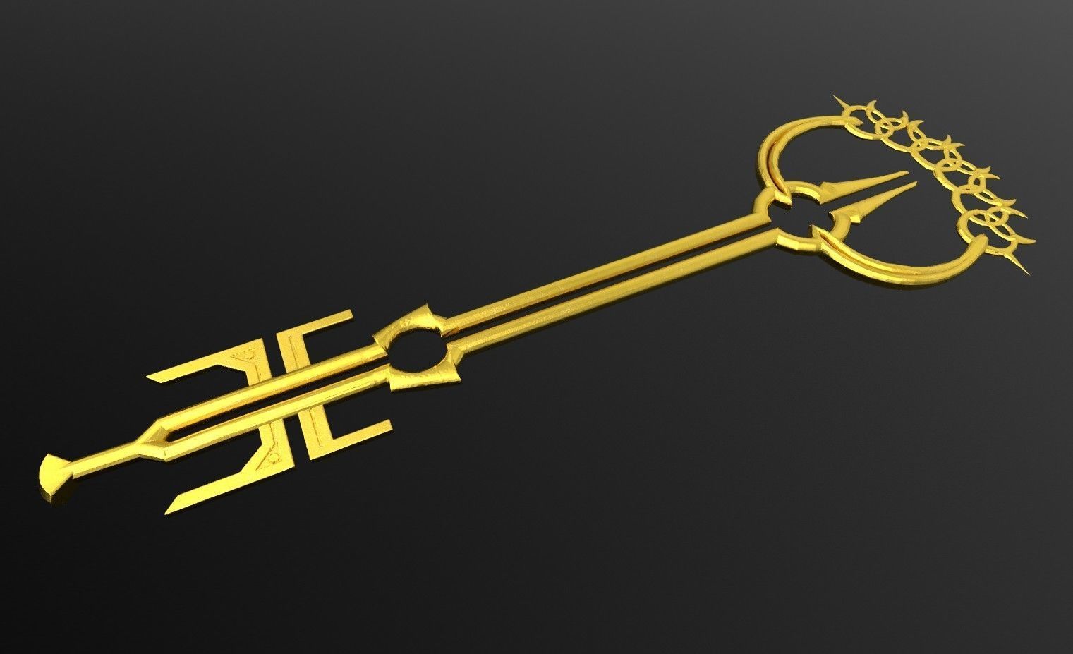 Locke and key anywhere key 3D model 3D printable | CGTrader