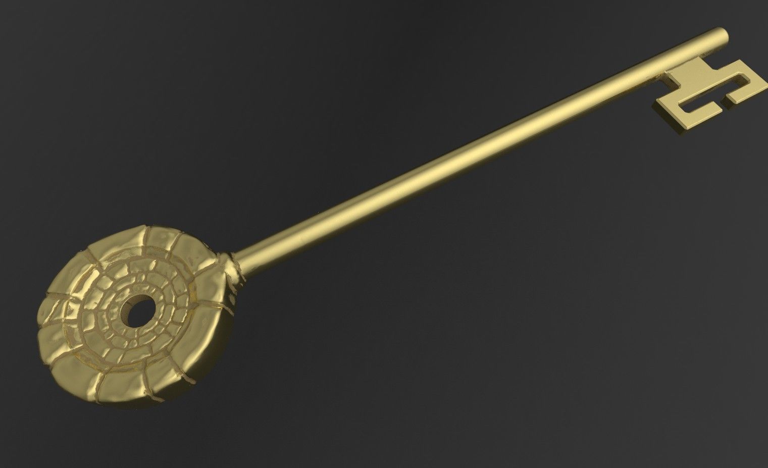 Locke and keys Echo key 3D model 3D printable | CGTrader
