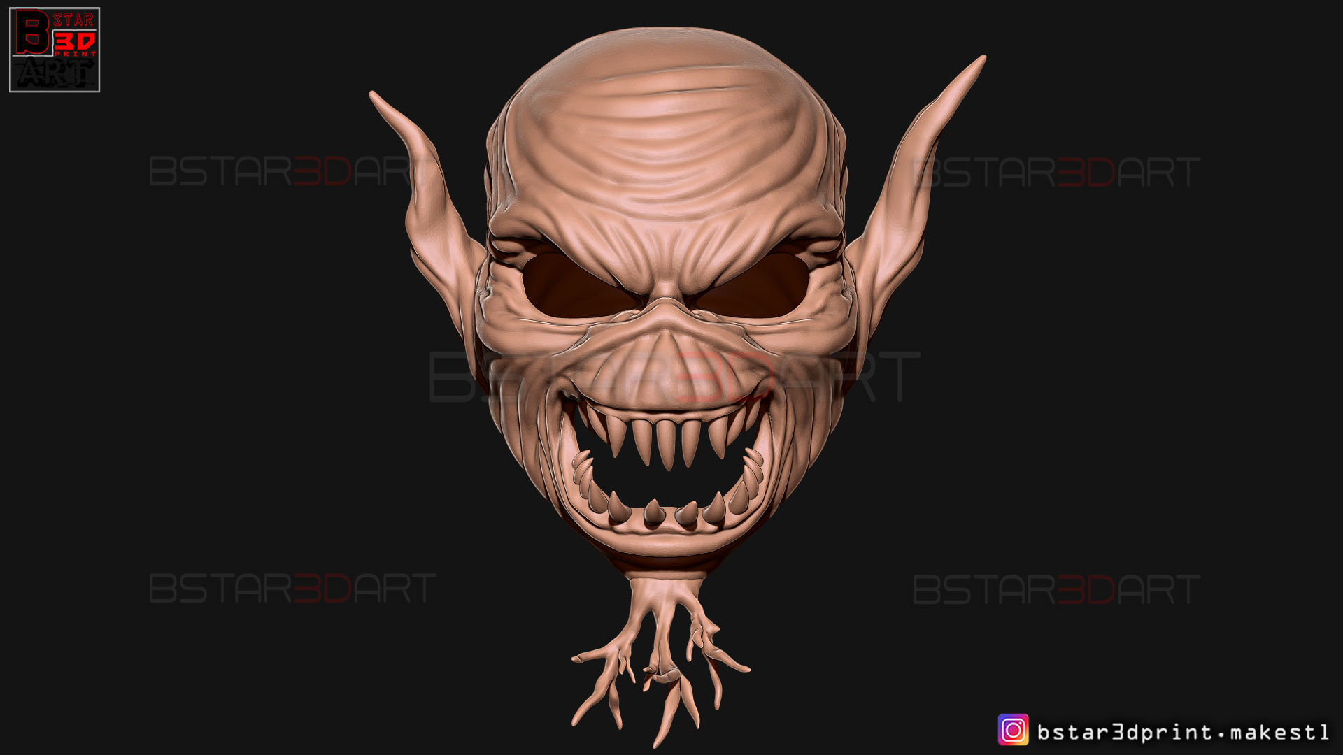 IRON MAIDEN Mask - Legacy Of The Beast Cosplay 3D model 3D printable ...