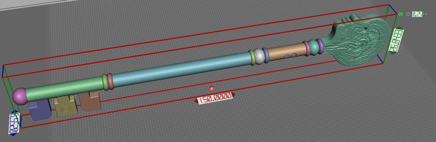 Locke and key Head key 3D model 3D printable | CGTrader