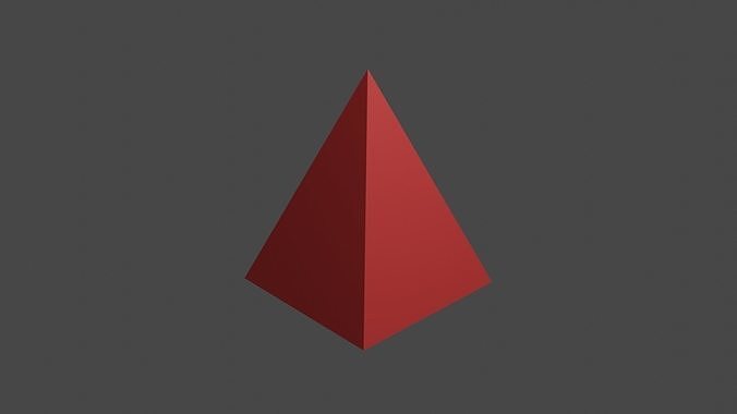 123455 triangle 3D model | CGTrader
