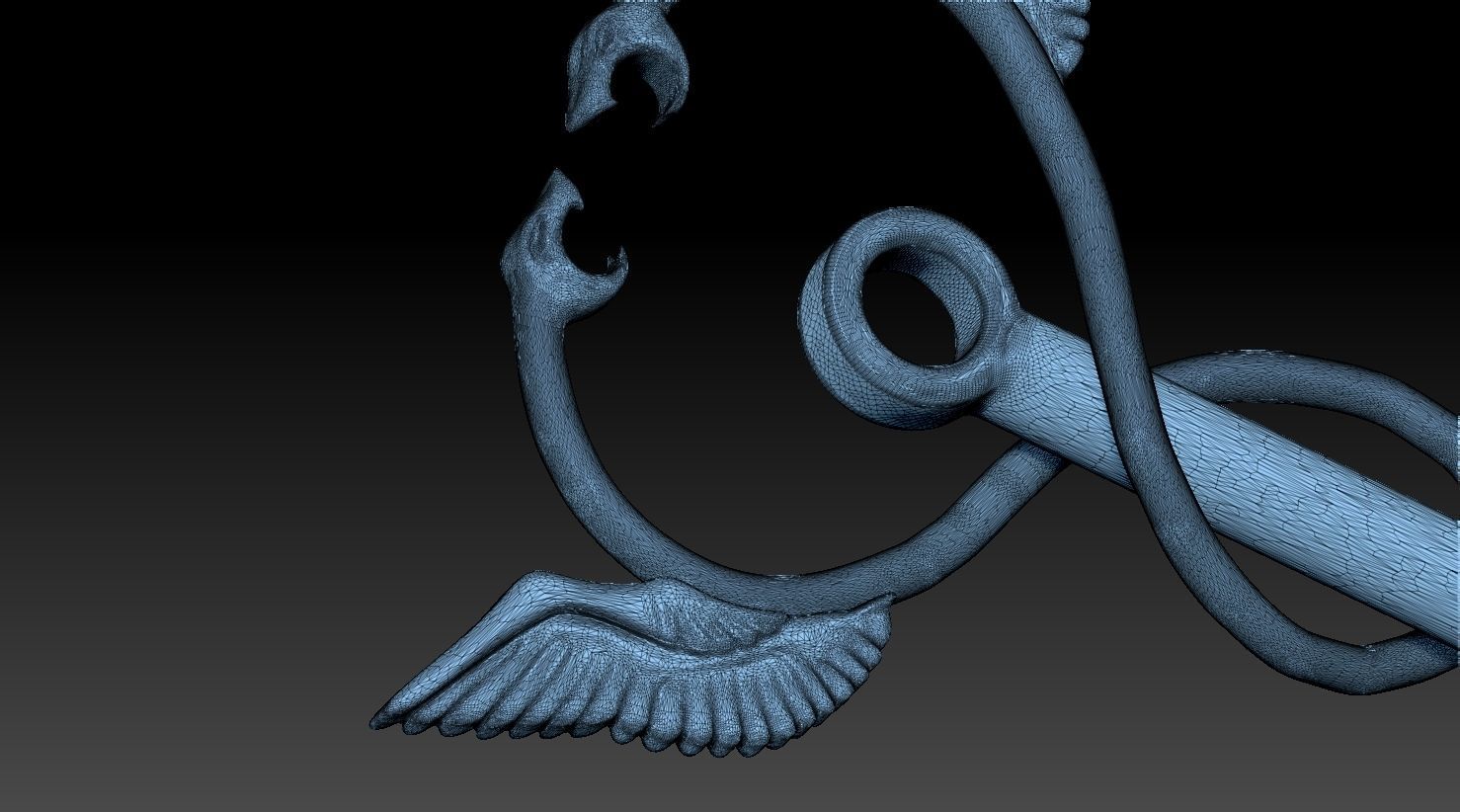 Locke and Key Mending key 3D model 3D printable | CGTrader