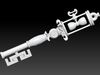 Locke and Key Timeshift key 3D model 3D printable | CGTrader