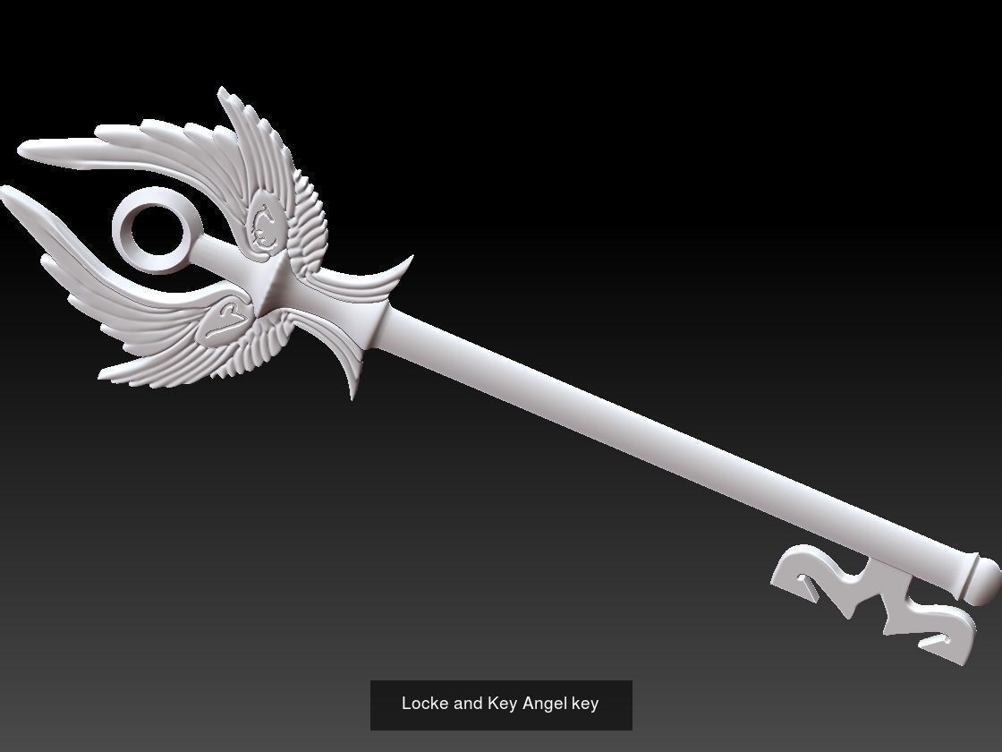 Locke and Key collection | CGTrader