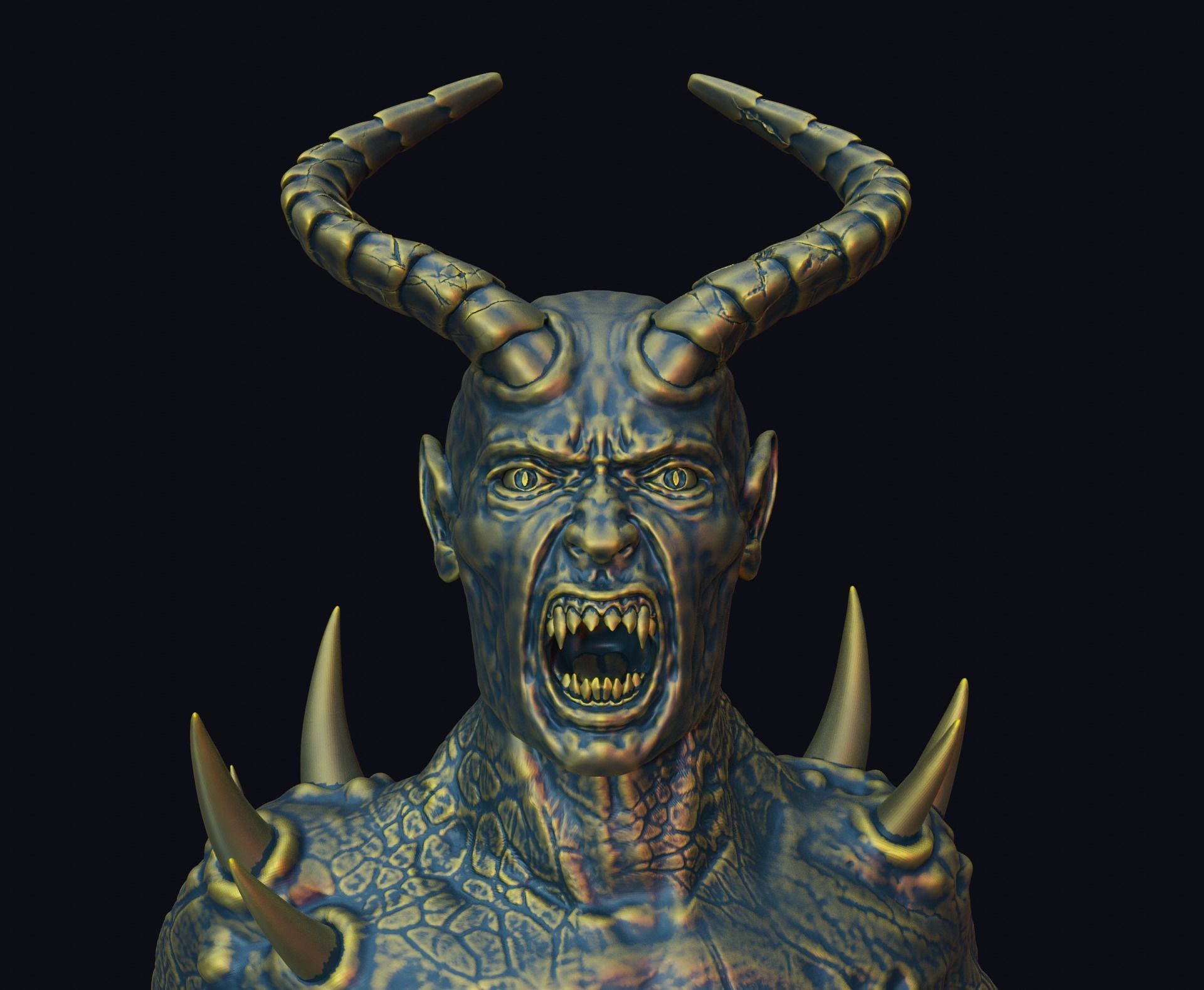 Howling Demon 3D model | CGTrader