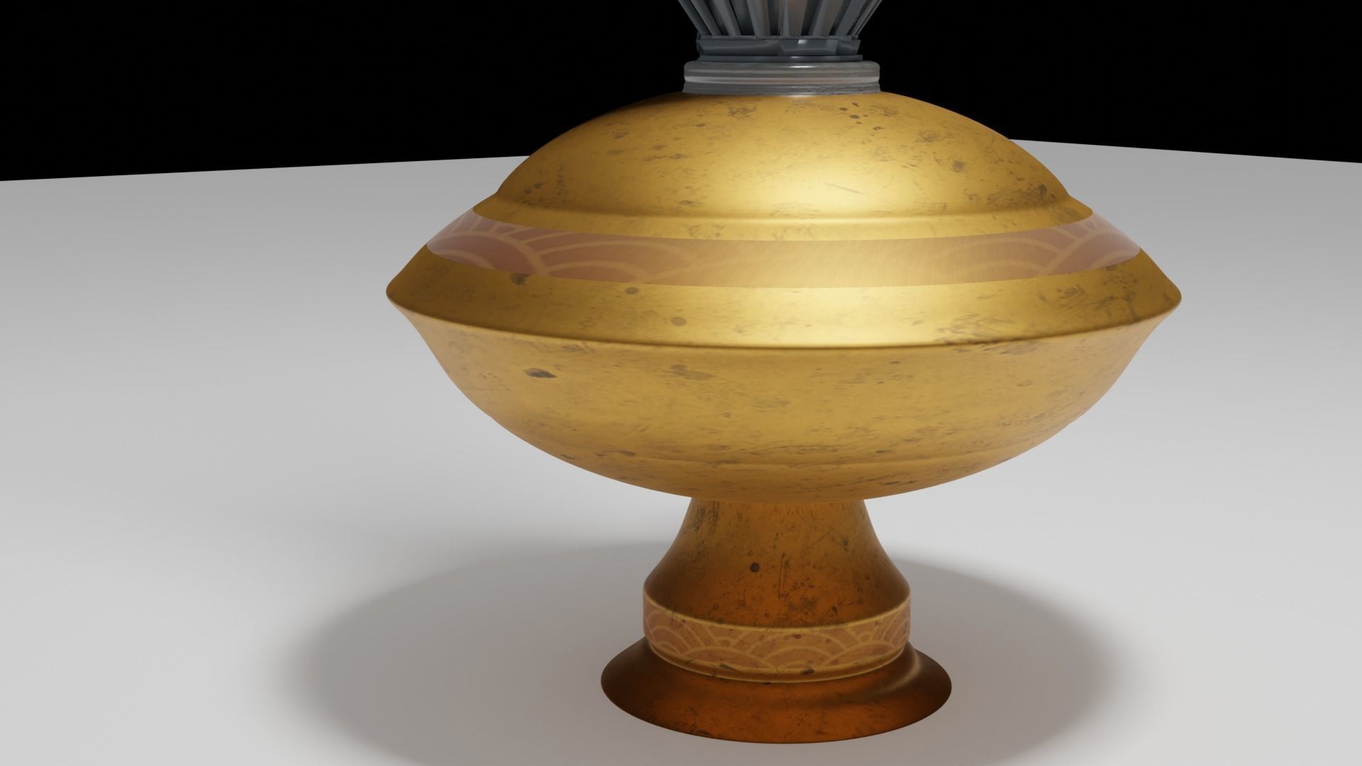 Old Gas Lamp 3D Model 3D model | CGTrader