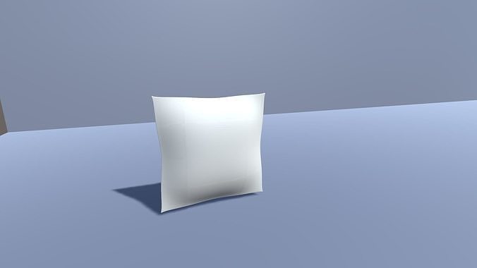 Simple pillow free 3D model | CGTrader