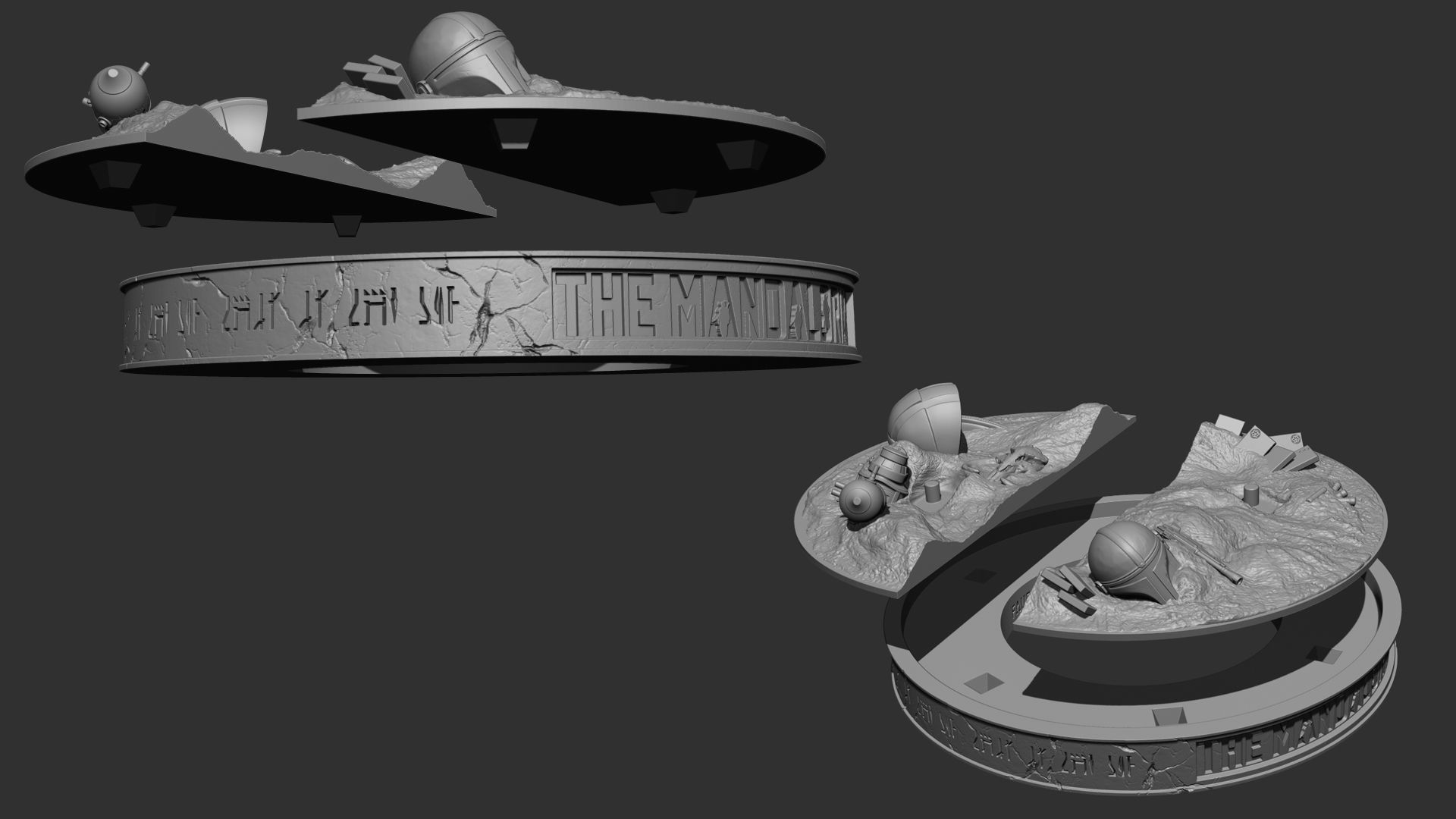 Blurrg - The Mandalorian 3D model 3D printable | CGTrader