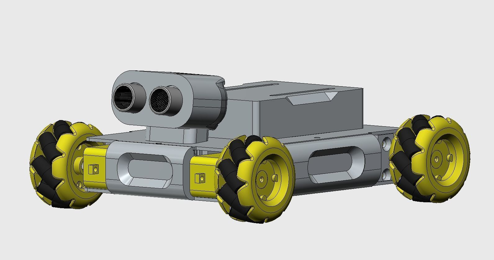Arduino Obstacle Avoiding Robot Car Free 3d Model 3d Printable Cgtrader 7633