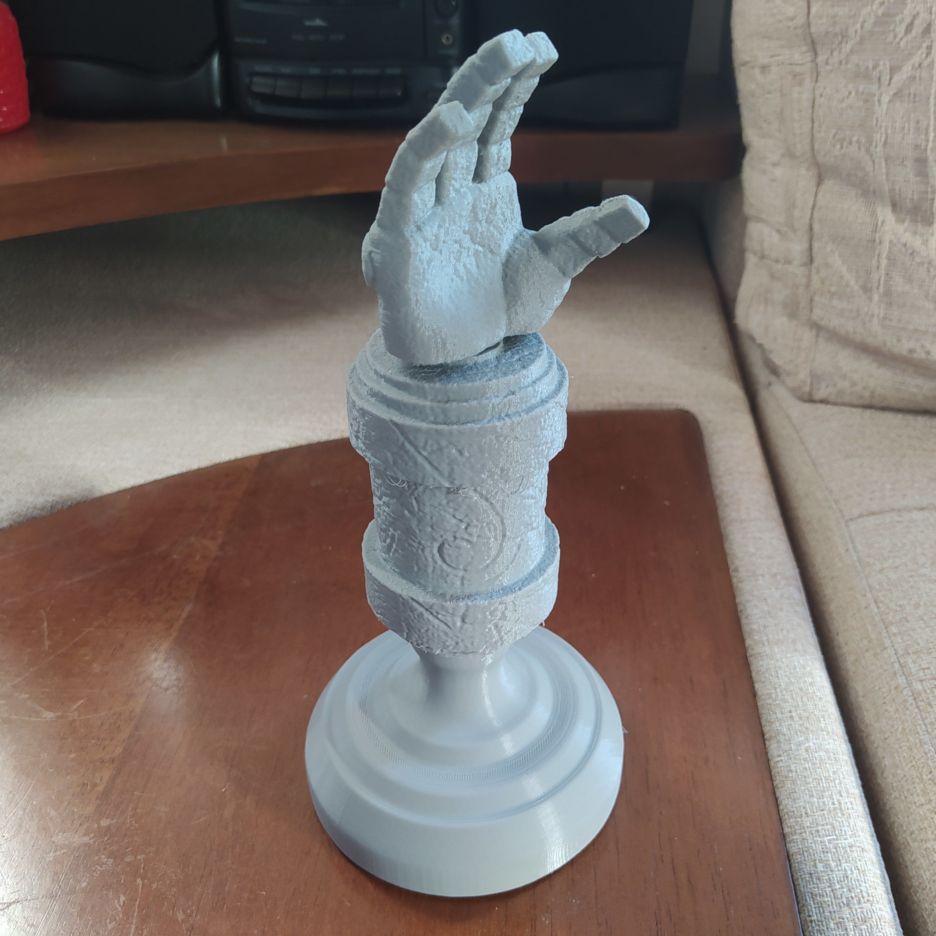 Hellboy Hand for 3d Print - Height 240 mm 3D model 3D printable | CGTrader