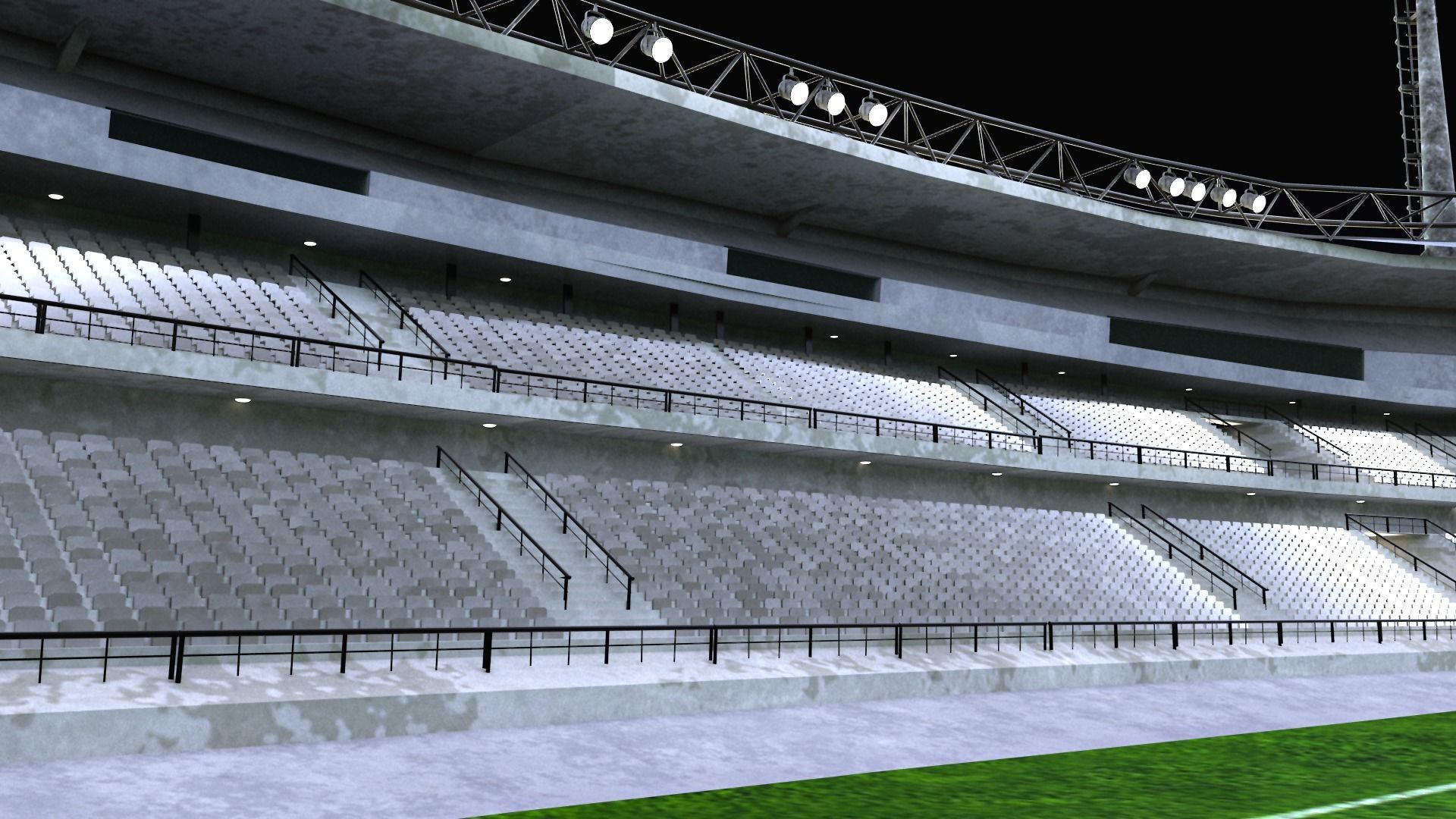 Stadium Fx3d 3D model | CGTrader