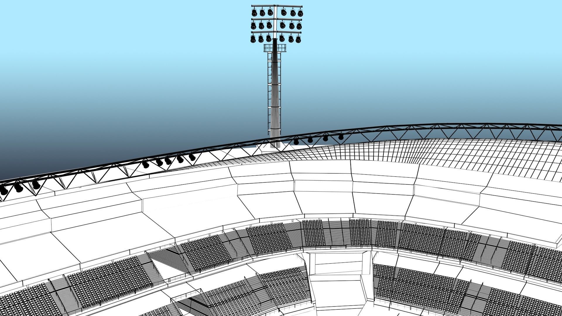 Stadium Fx3d 3D model | CGTrader