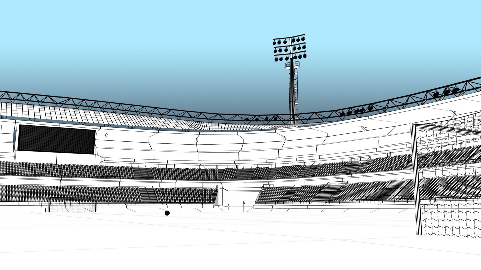 Stadium Fx3d 3D model | CGTrader