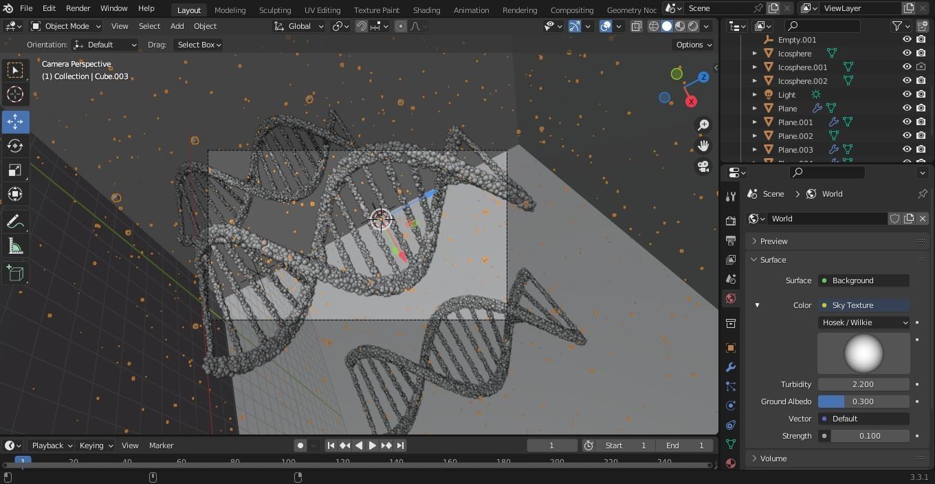 Dna Structure 3d Model Cgtrader