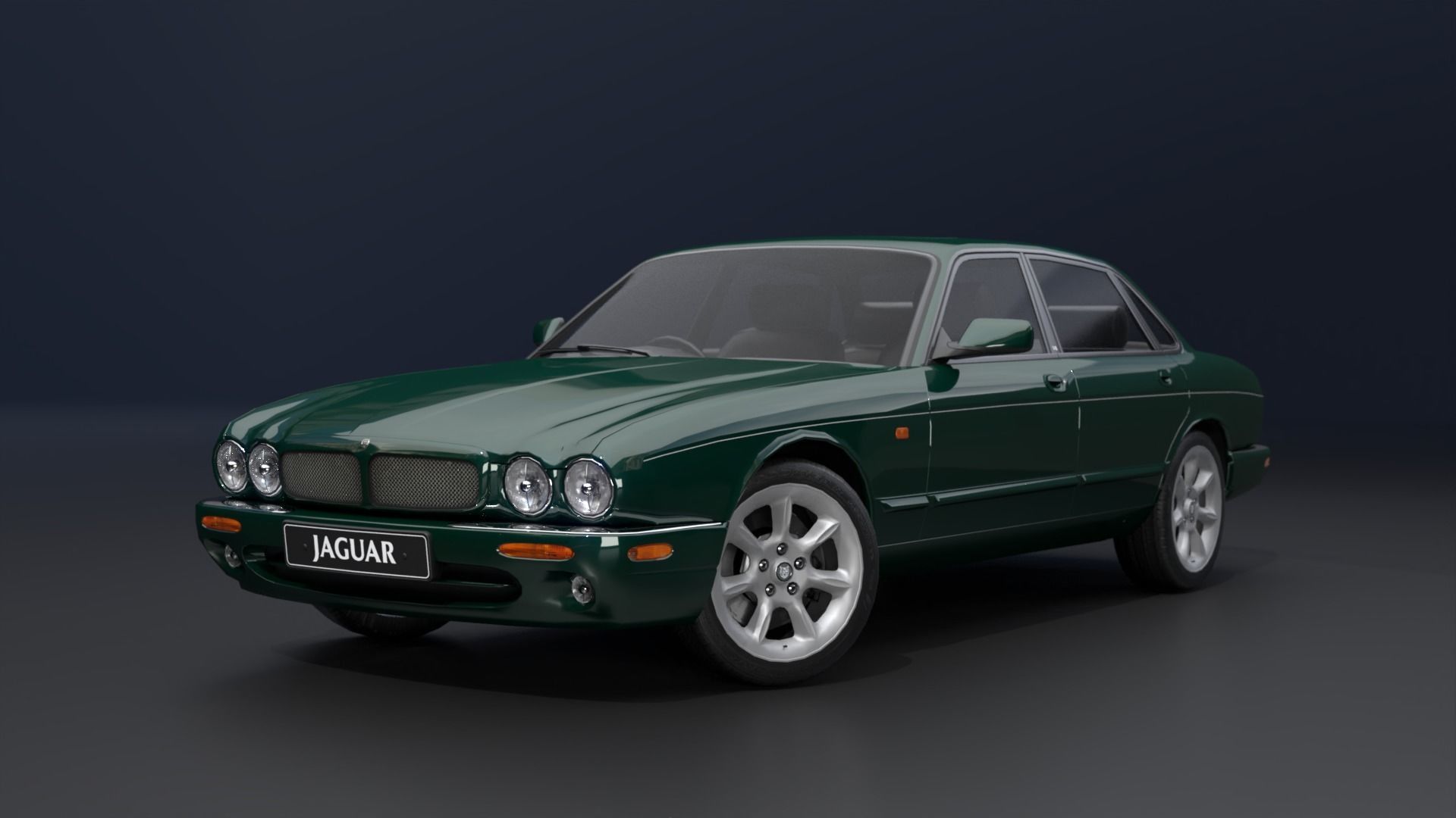 2000 Jaguar XJ X308 free VR / AR / low-poly 3D model | CGTrader