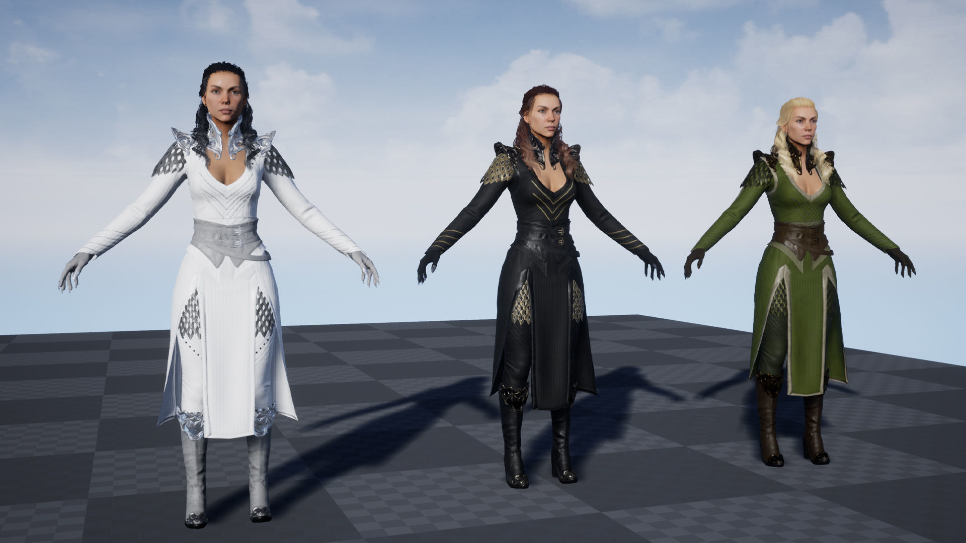 3D model Girl Karen VR / AR / low-poly | CGTrader