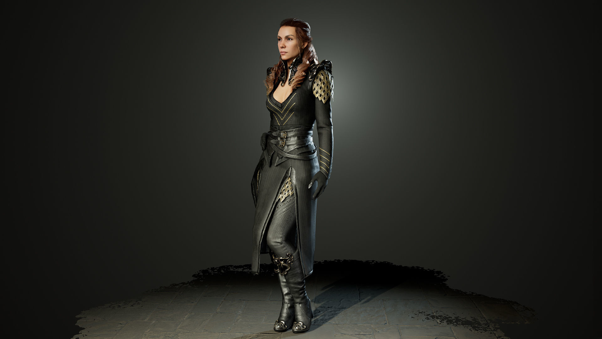 3D model Girl Karen VR / AR / low-poly | CGTrader