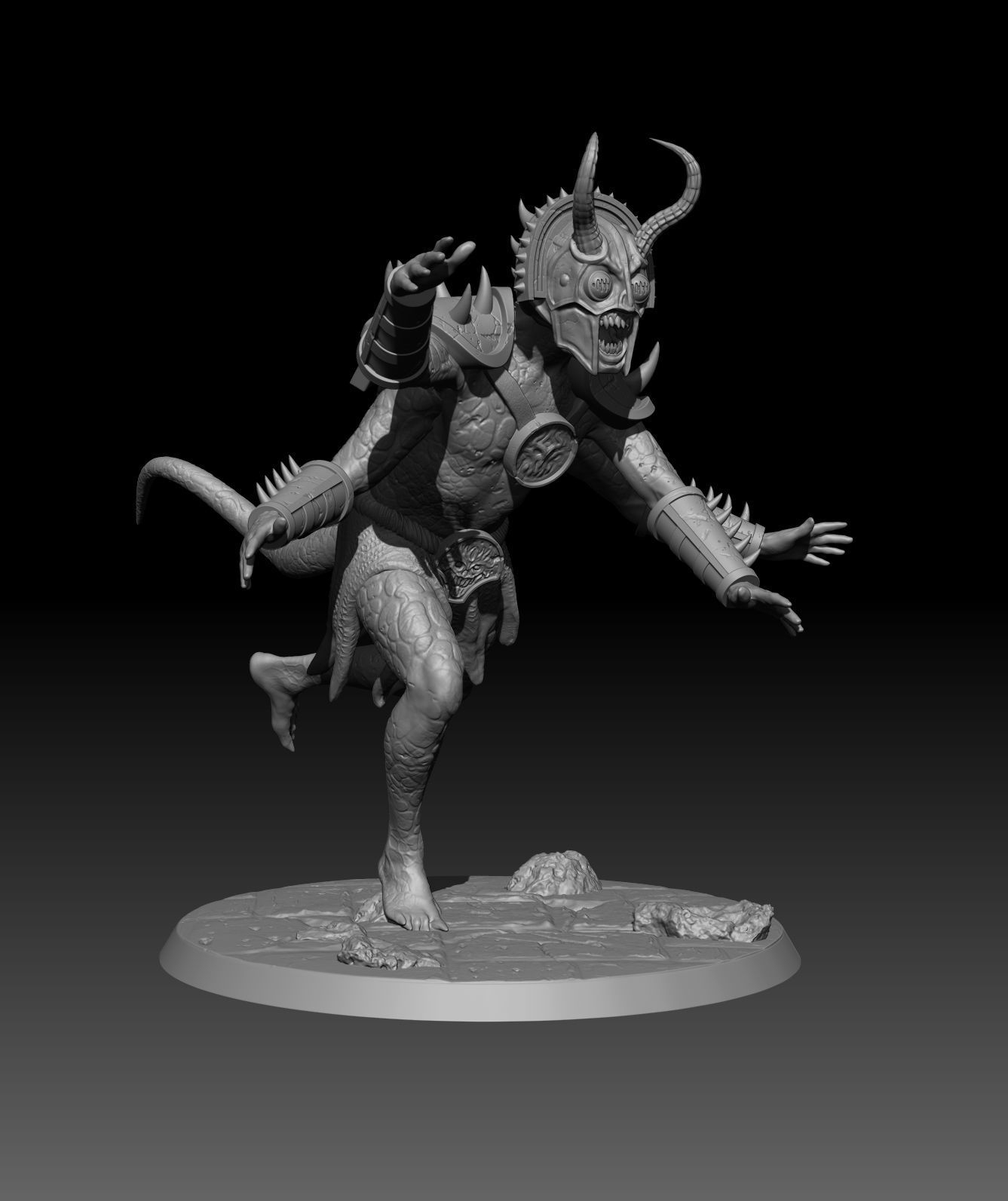 Four Armed Demon 3D model | CGTrader