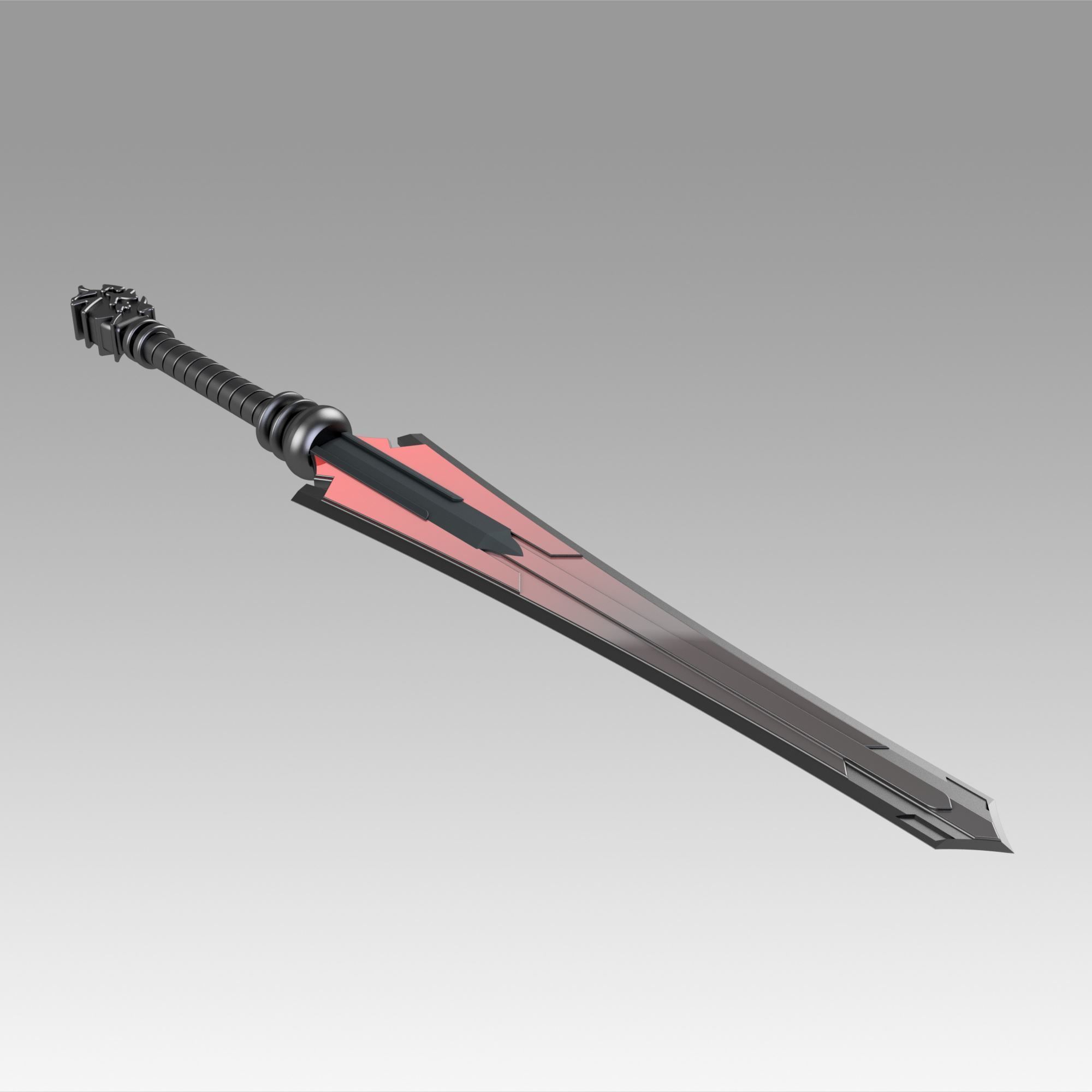Kingsglaive Final Fantasy XV FF15 Glauca Sword 3D model 3D printable ...