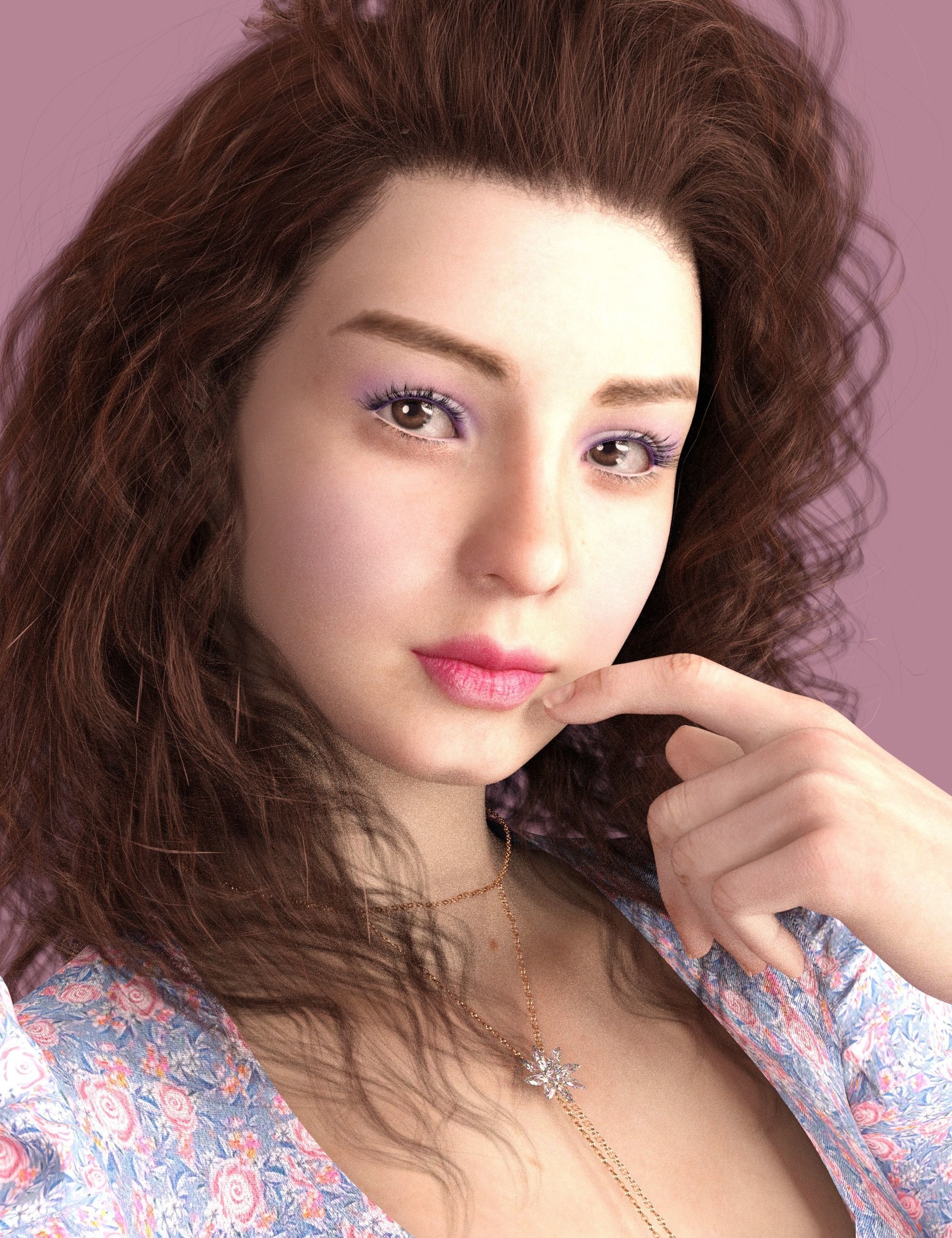 Azure For Genesis 8 Female 3D model | CGTrader