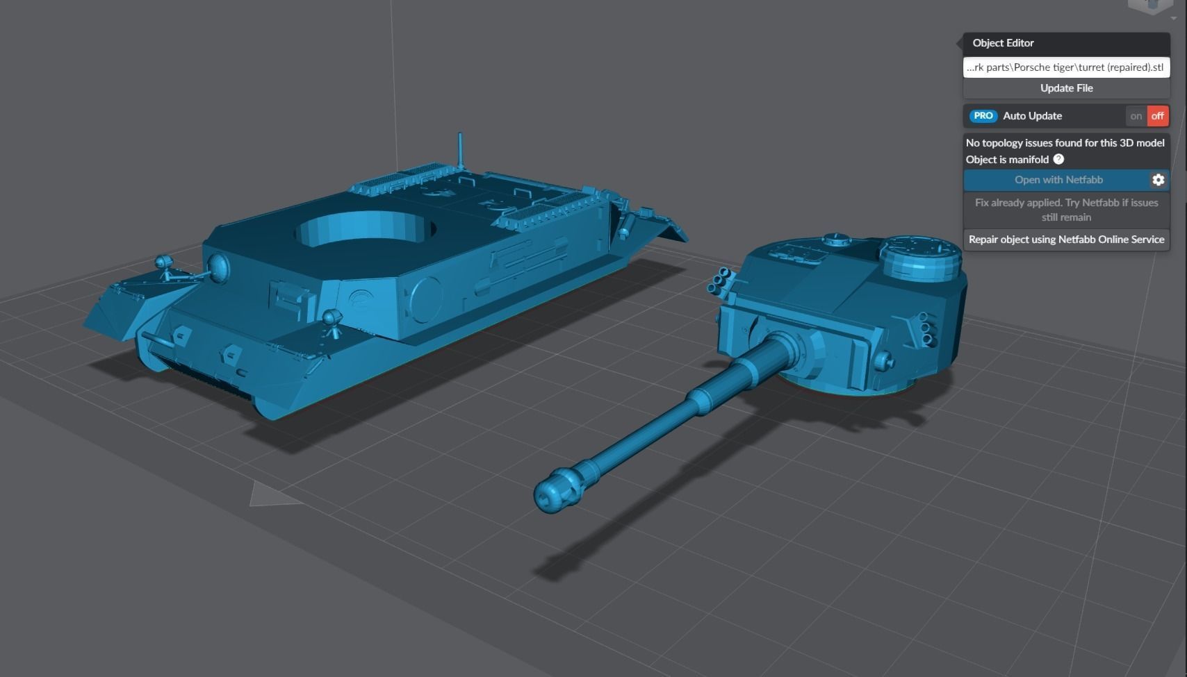 Vk 4501 Tiger Scale model 3D model 3D printable | CGTrader