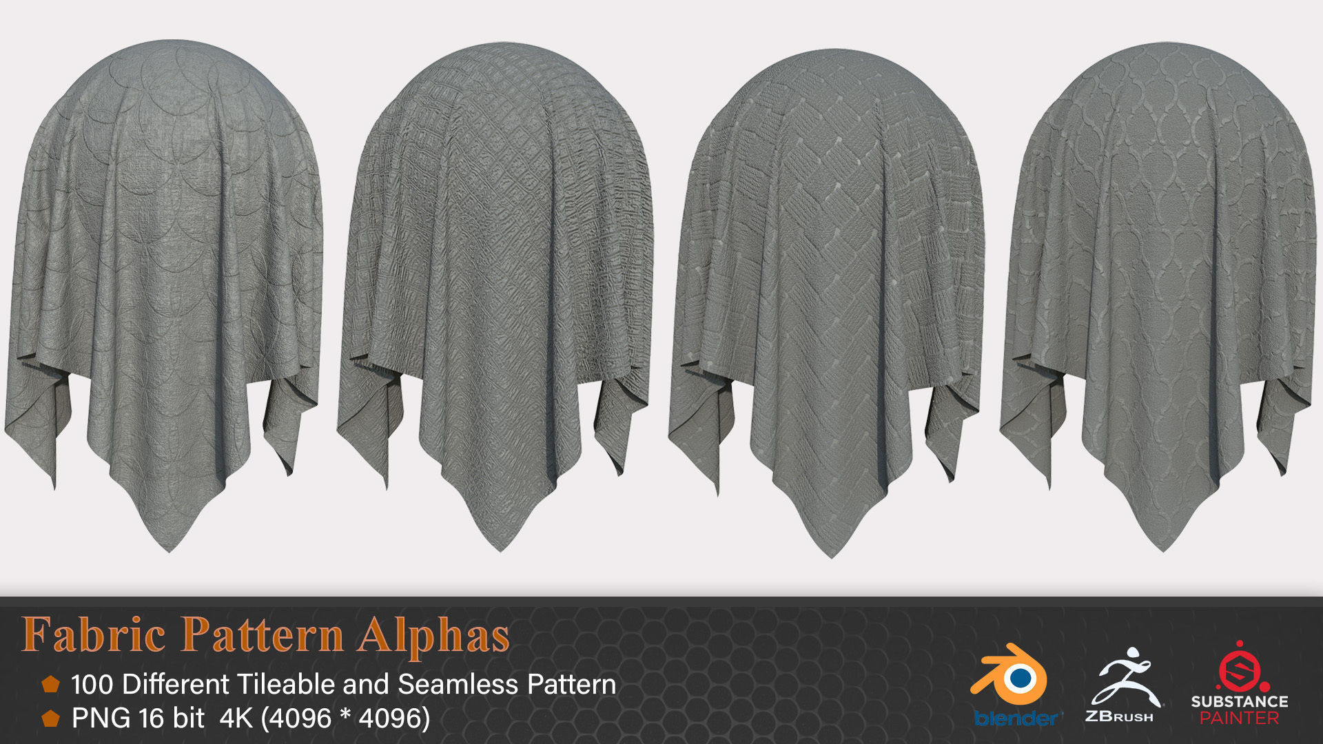 Fabric Pattern Alphas Texture | CGTrader