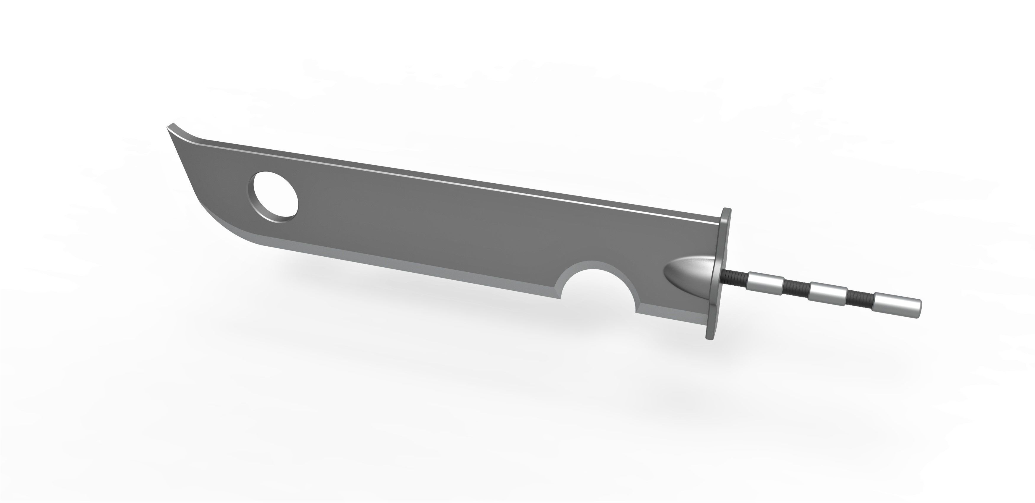 Executioner Blade AKA Decapitating Carving Knife 3D model 3D printable ...