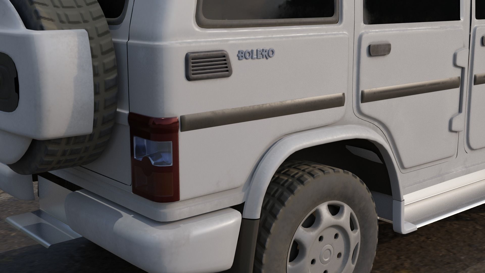 OLD MAHINDRA BOLERO 3D MODEL 3D model | CGTrader