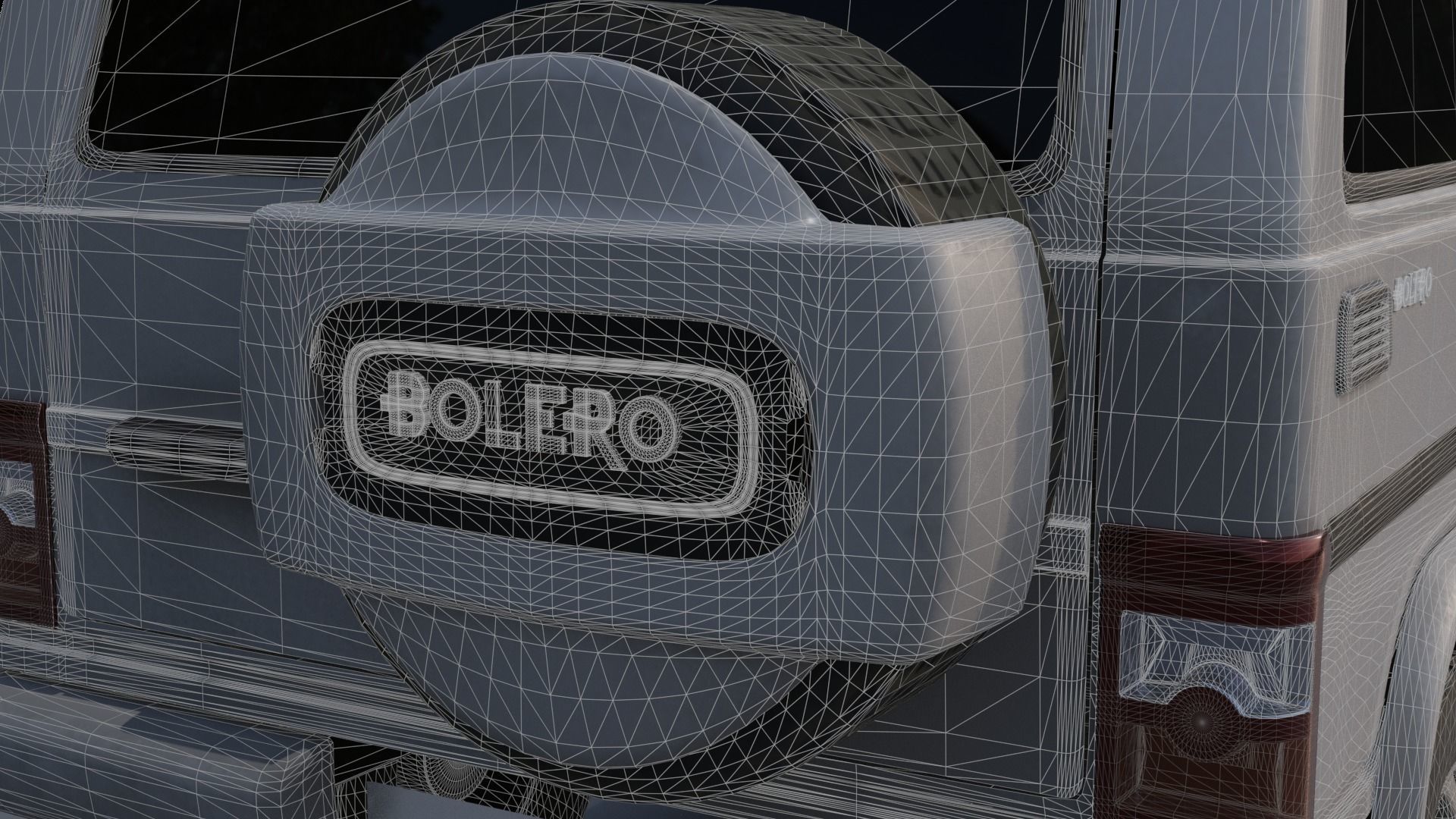 OLD MAHINDRA BOLERO 3D MODEL 3D model | CGTrader