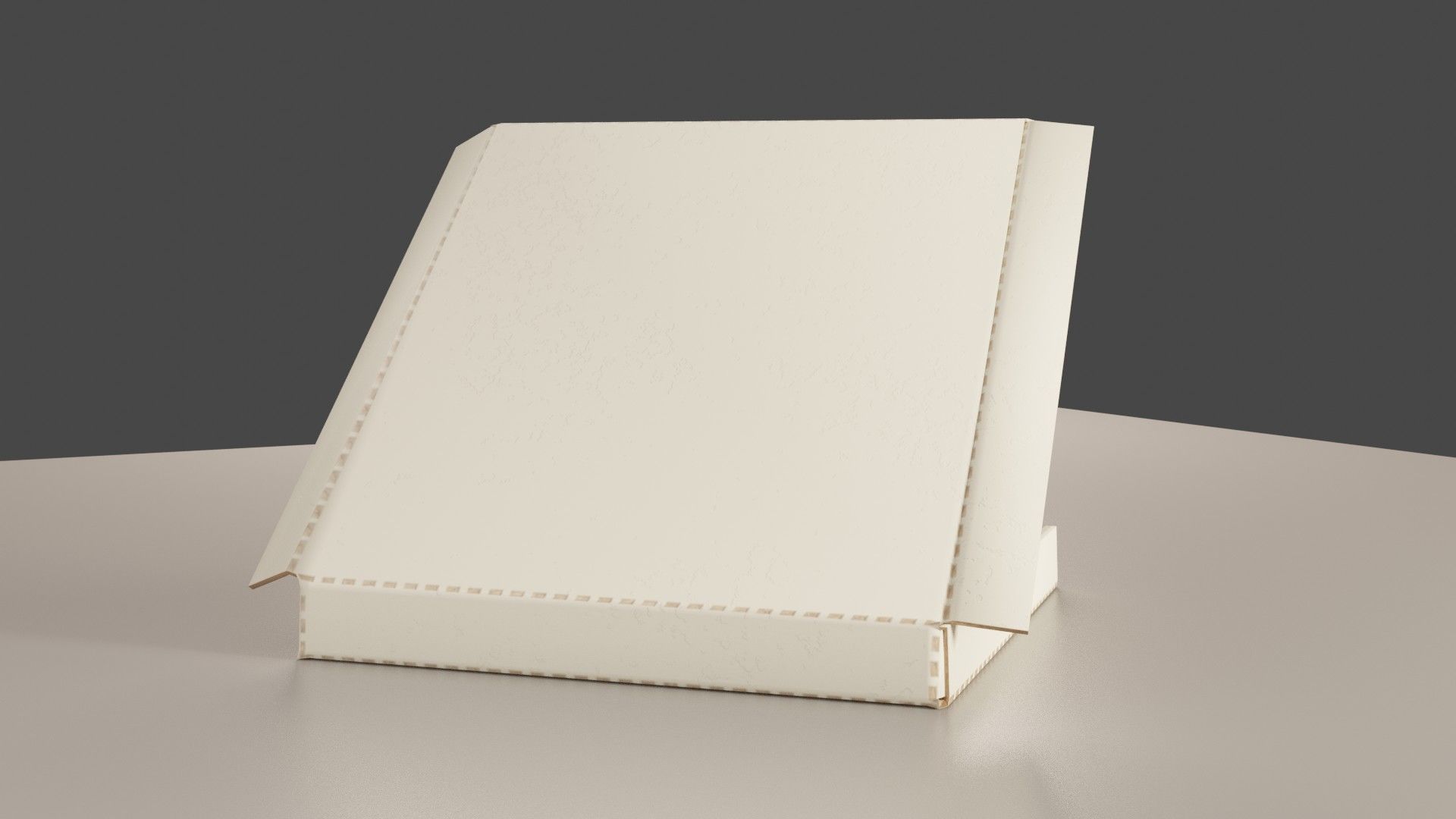 Folding Pizza Box free VR / AR / low-poly 3D model rigged | CGTrader