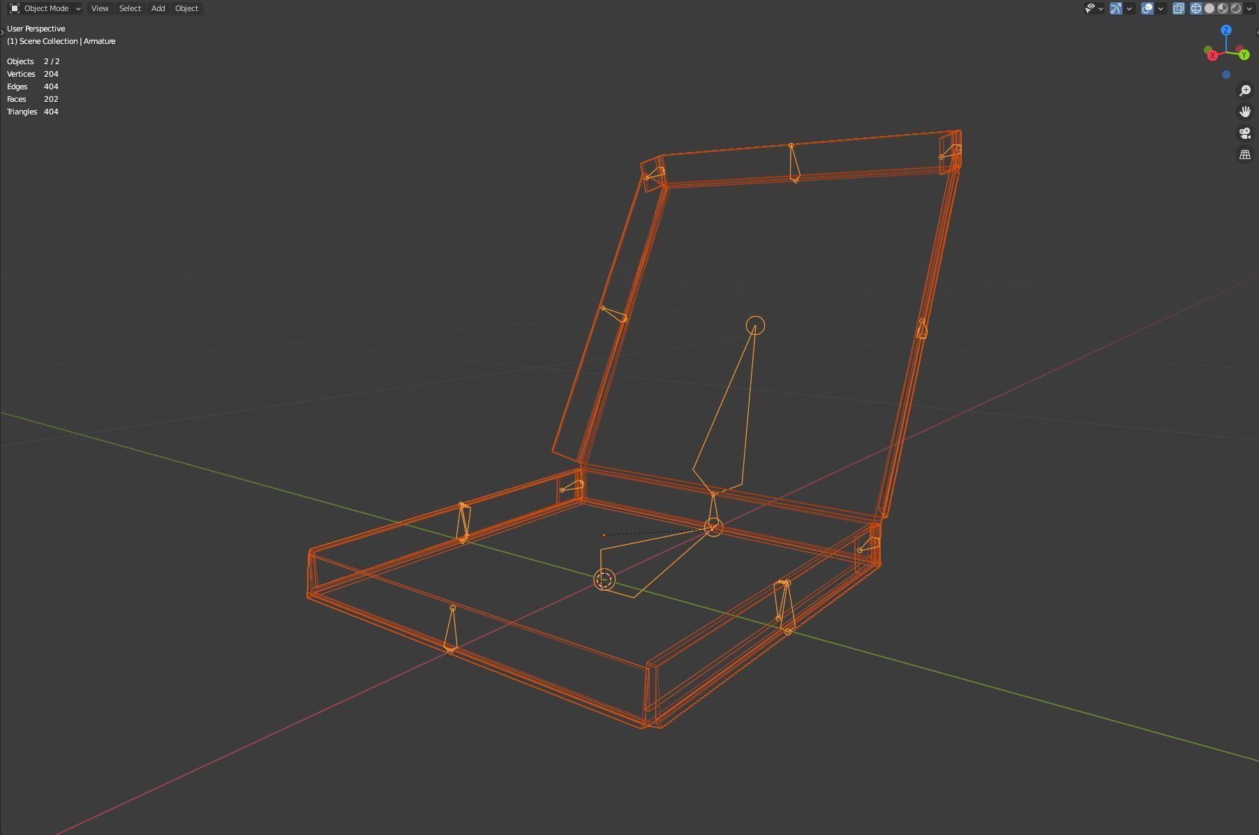 Folding Pizza Box free VR / AR / low-poly 3D model rigged | CGTrader