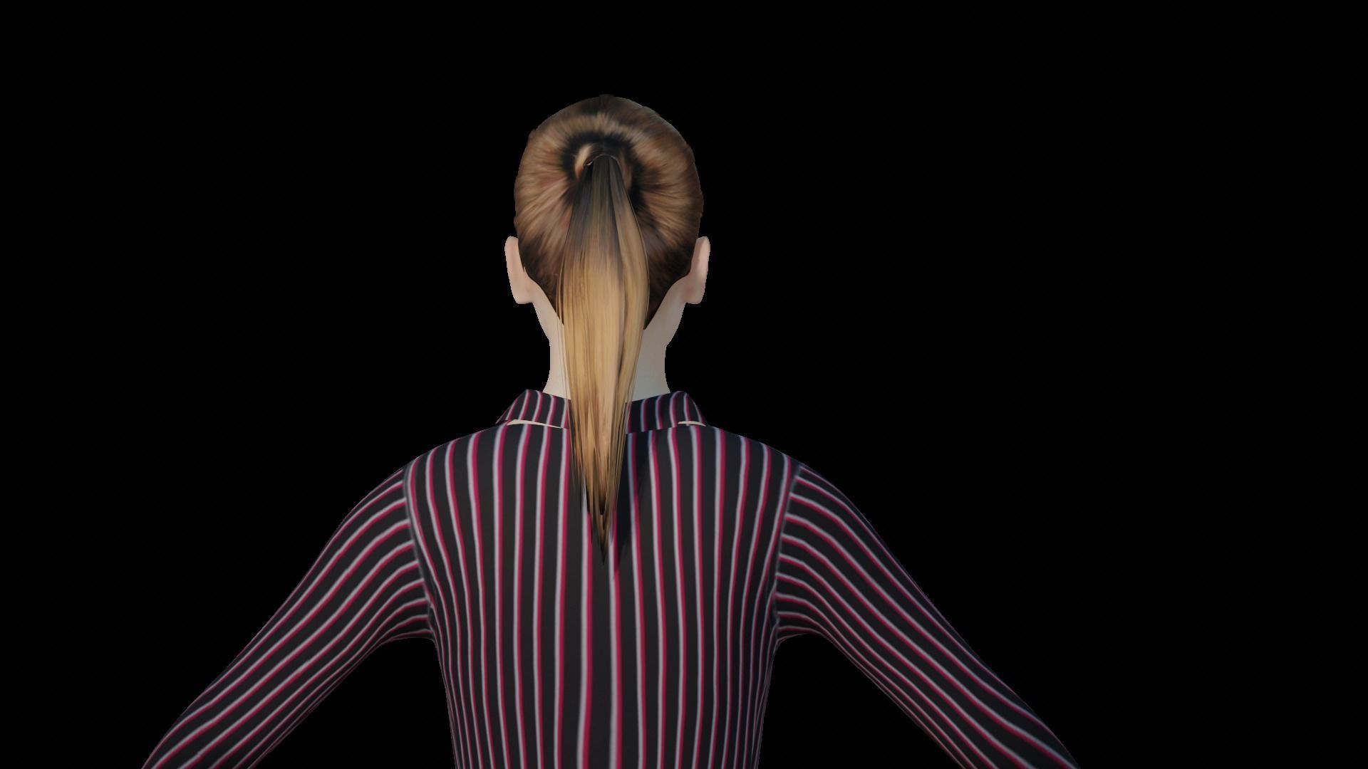 3D model FEMALE HUMAN 3D MODEL VR / AR / low-poly | CGTrader